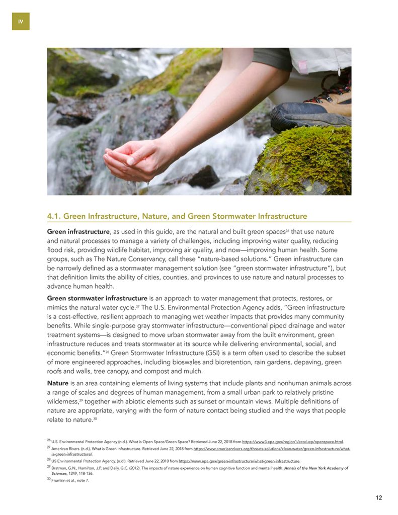 Green Infrastructure and Health Guide - Davidovich Design
